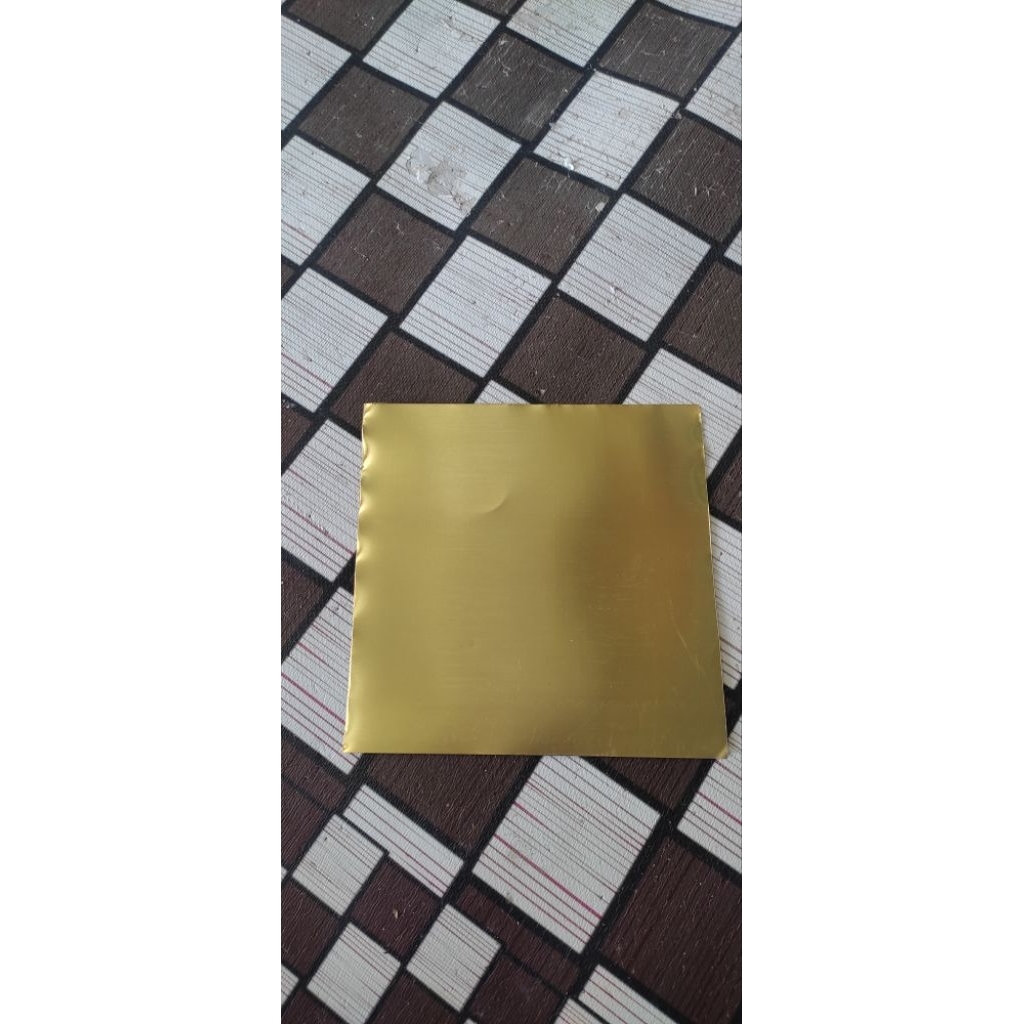 Jual plat Kuningan ukuran 36cm×20cm tebal 0.4mm | Shopee Indonesia