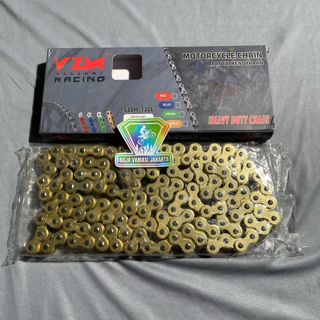 Jual Rantai Rante Gear Gir 520 520H - 130L Racing VZM Universal Warna ...