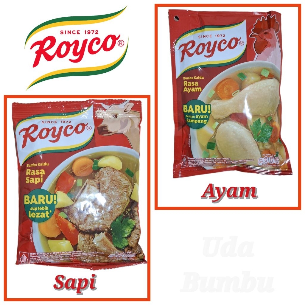 Jual Royco 220gr Bumbu Kaldu Penyedap | Shopee Indonesia