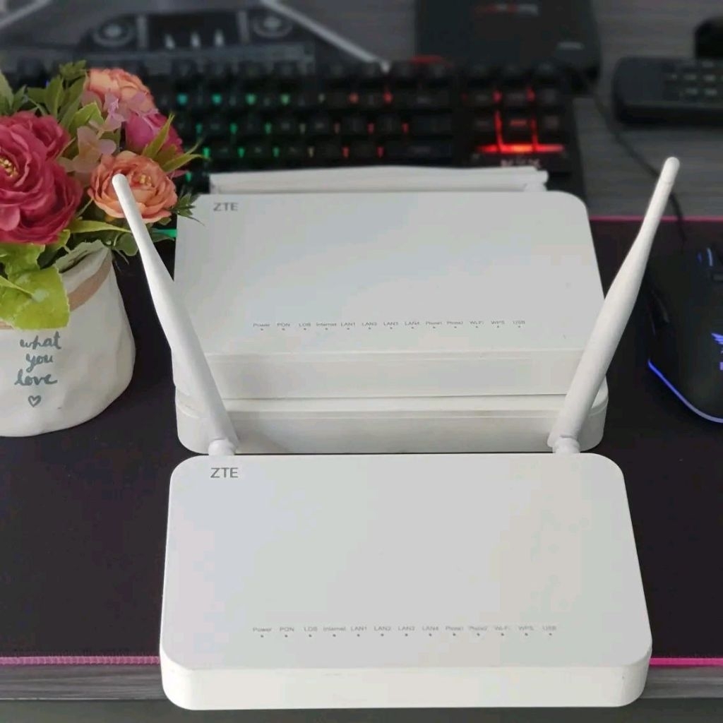 Jual ZTE Modem/ONT/Router F609 V3 Penguat Sinyal Rumah dengan Kabel ...