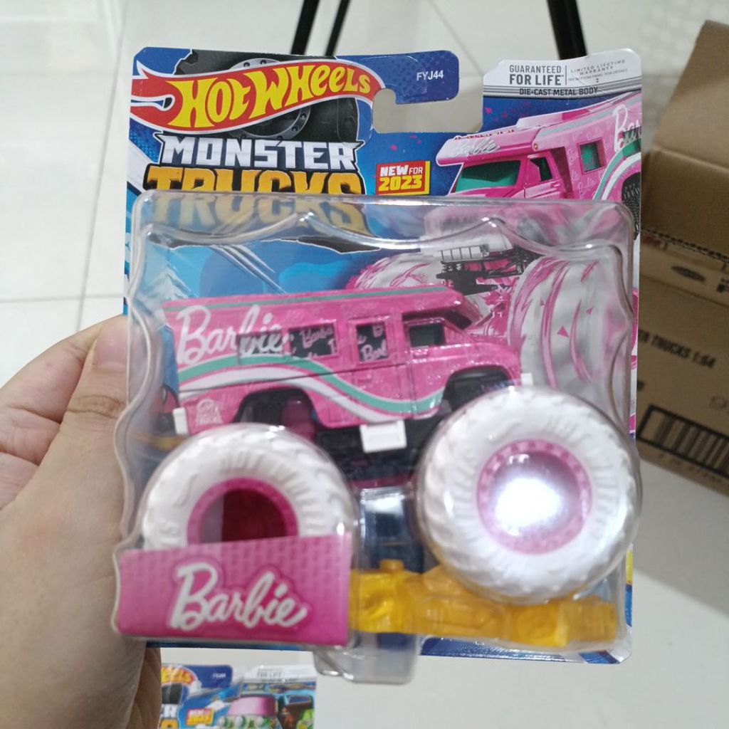 Jual Hot Wheels Monster Trucks 2023 2024 2025 Skala 1:64 Original Mattel FYJ44 | Shopee Indonesia