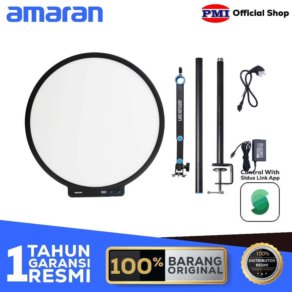 Jual amran Verge Max Kit | Panel LED Bi-Color | Desktop Lighting ...