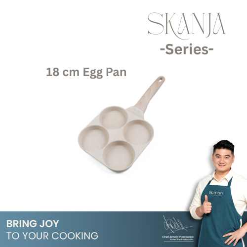 Jual Numan 18 cm Egg Pan Penggorengan Die Cast Anti Lengket Skanja ...