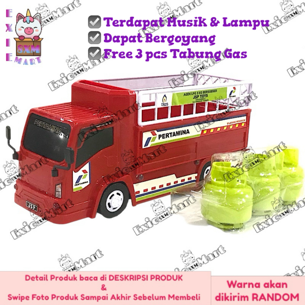 Jual MAINAN ANAK MINI TRUK OLENG PERTAMINA BISA GOYANG ADA MUSIK DAN ...