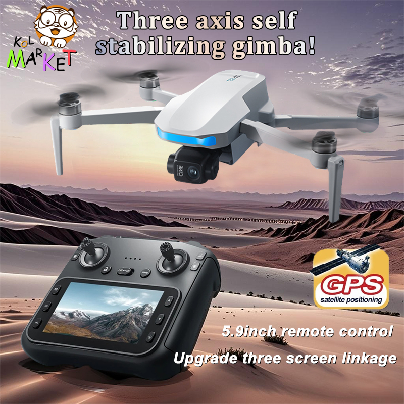 Jual S-X1 Drone GPS Gimbal 3 Sumbu WiFi Elektronik Anti-guncangan 1080P ...
