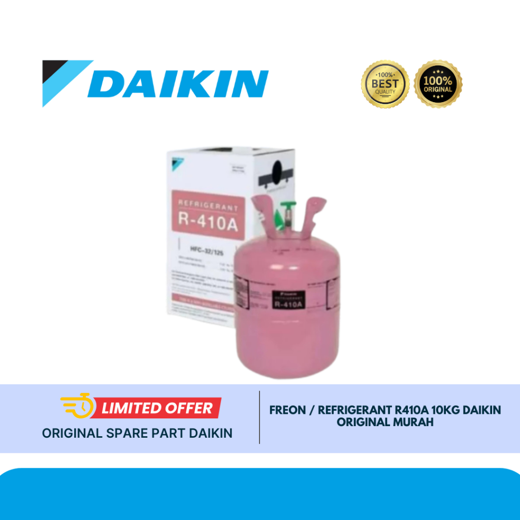 Jual FREON / REFRIGERANT R410A 10KG DAIKIN ORIGINAL MURAH | Shopee Indonesia