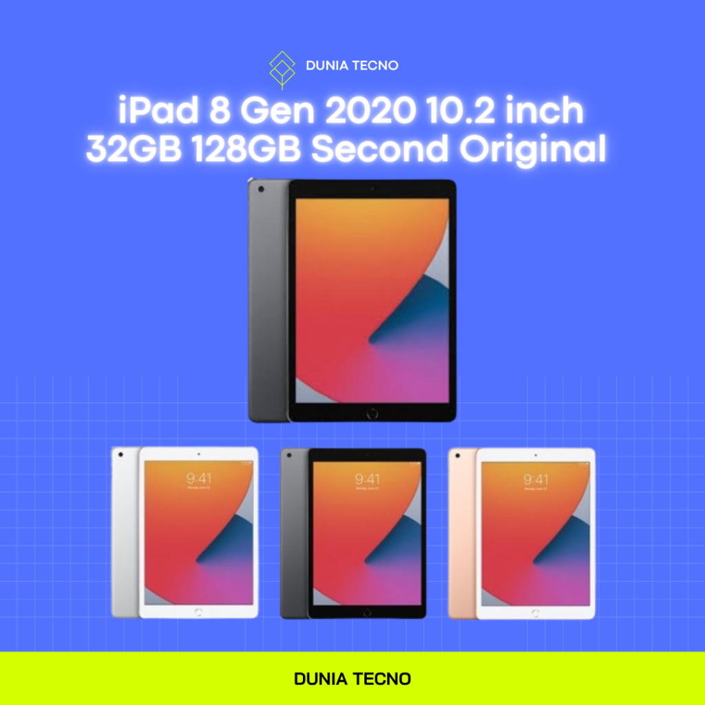 Jual Ipad 8 Gen 2020 10.2 inch 32GB 128GB Second TERMURAH JAMINAN ...