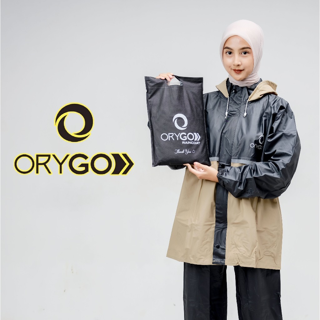 Jual ORYGO RAINCOAT - Jas Hujan/Mantel Set Hoodie Terbaik Bahan Tebal Anti Rembes, Fullpress ...