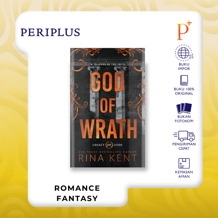 Jual God of Wrath (Standard Edition) Book 3 of Legacy of Gods Series by ...