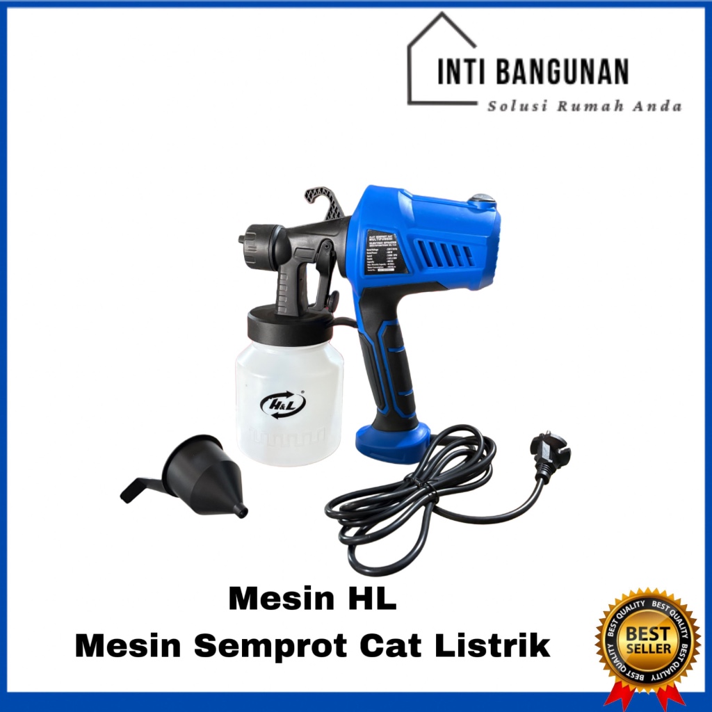Jual Mesin HL Electric Spray HL 718 Mesin Semprot Cat Elektrik Spraygun ...