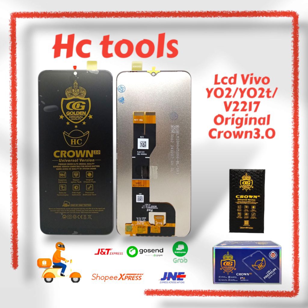 Jual LCD TOUCHSCREEN VIVO Y02/Y02A/Y02T/V2217/Y11 2023 ORIGINAL ...
