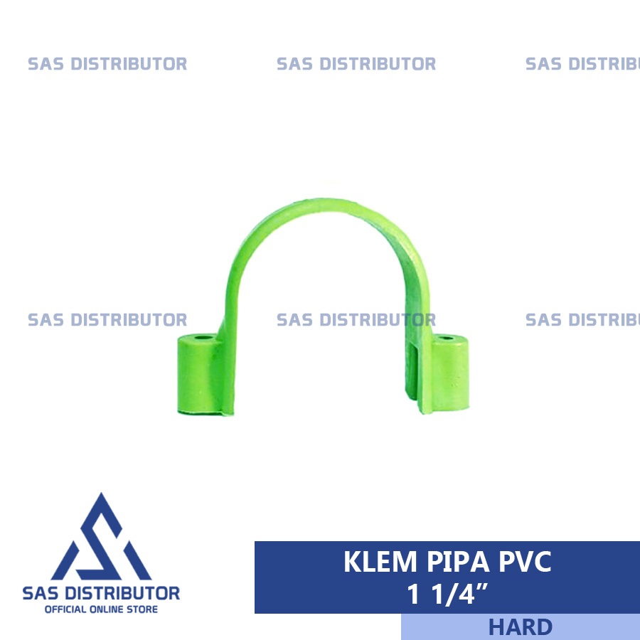Jual Klem Pipa 1 1/4" inch PVC Hard / Pipe Clamp 1,25" / Klem 1 1/4 ...