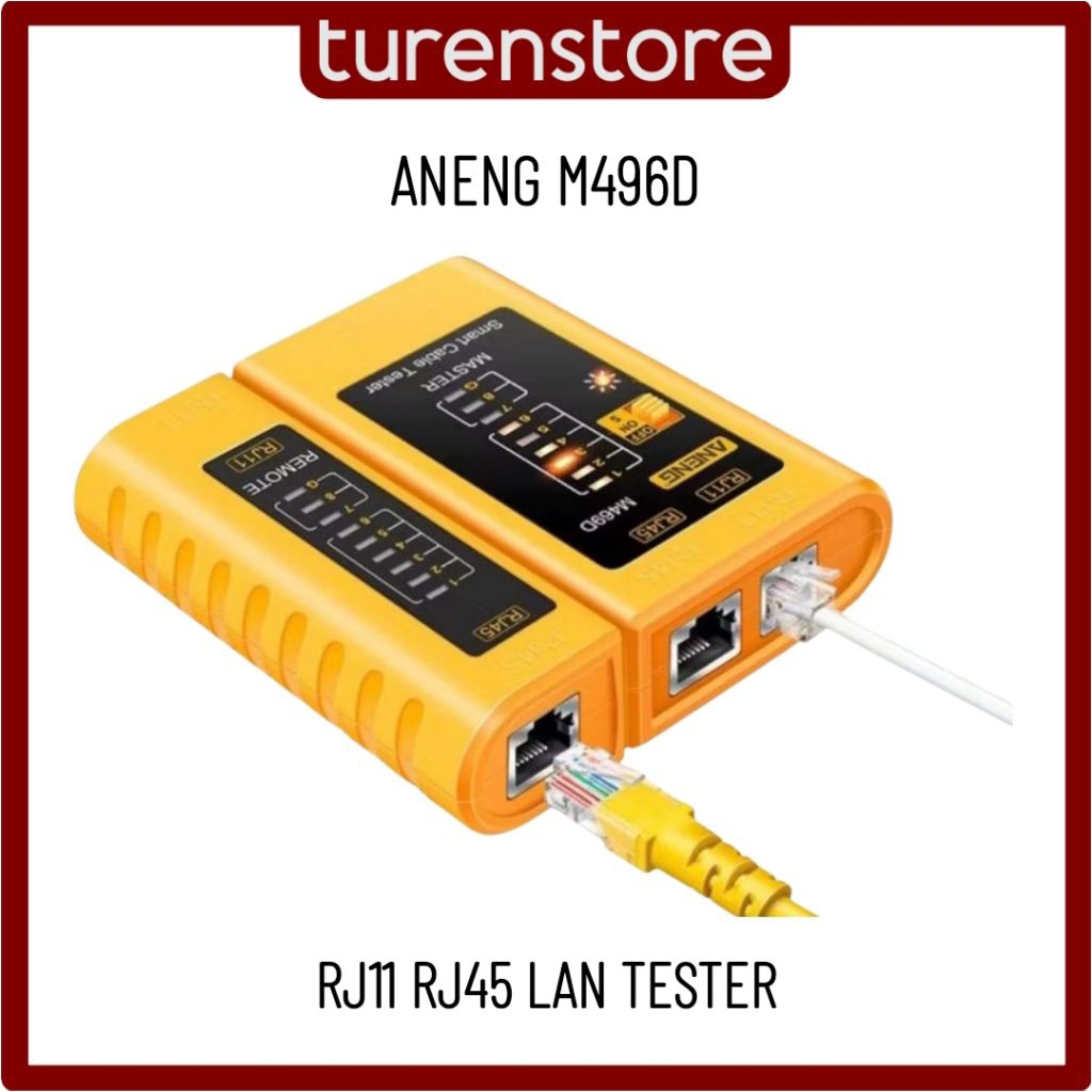 Jual ANENG M469D LAN Tester RJ45 RJ11 Alat Test Kabel LAN Jaringan ...