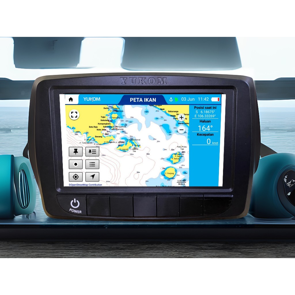 Jual GPS Maps Laut GPS Navigasi Laut Peta Laut | Shopee Indonesia