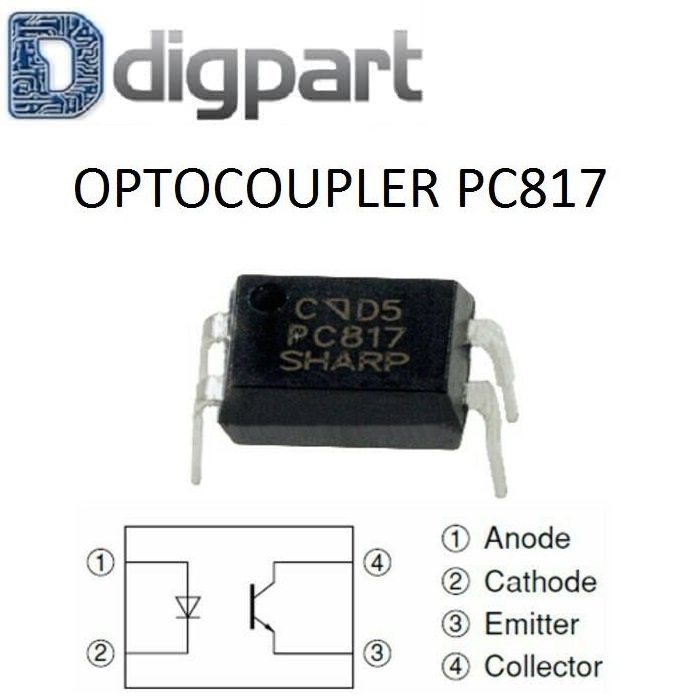 Jual PC817 Optocoupler DIP EL817 PS817C FL817 817 PC817 Opto coupler IC | Shopee Indonesia