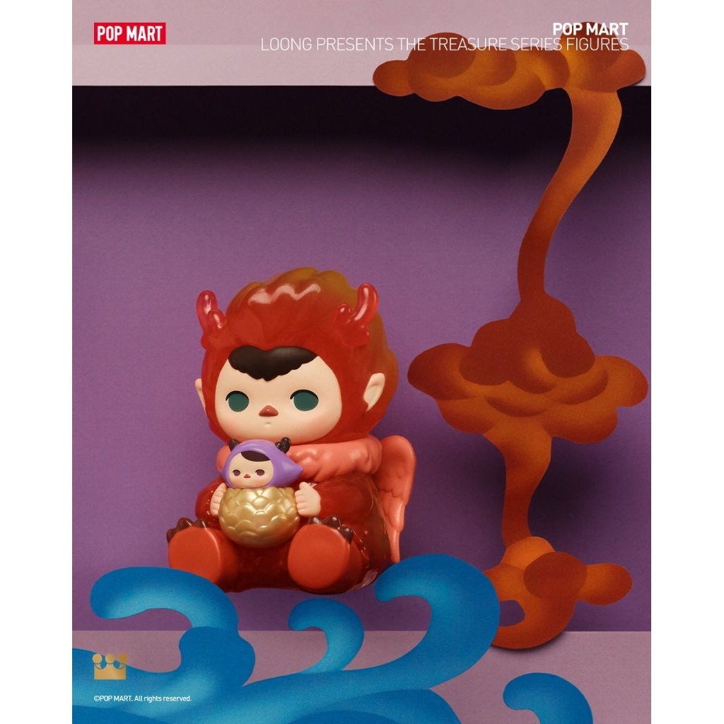 Jual Popmart Loong Present the Treasure Figure (selected) - Pucky ...
