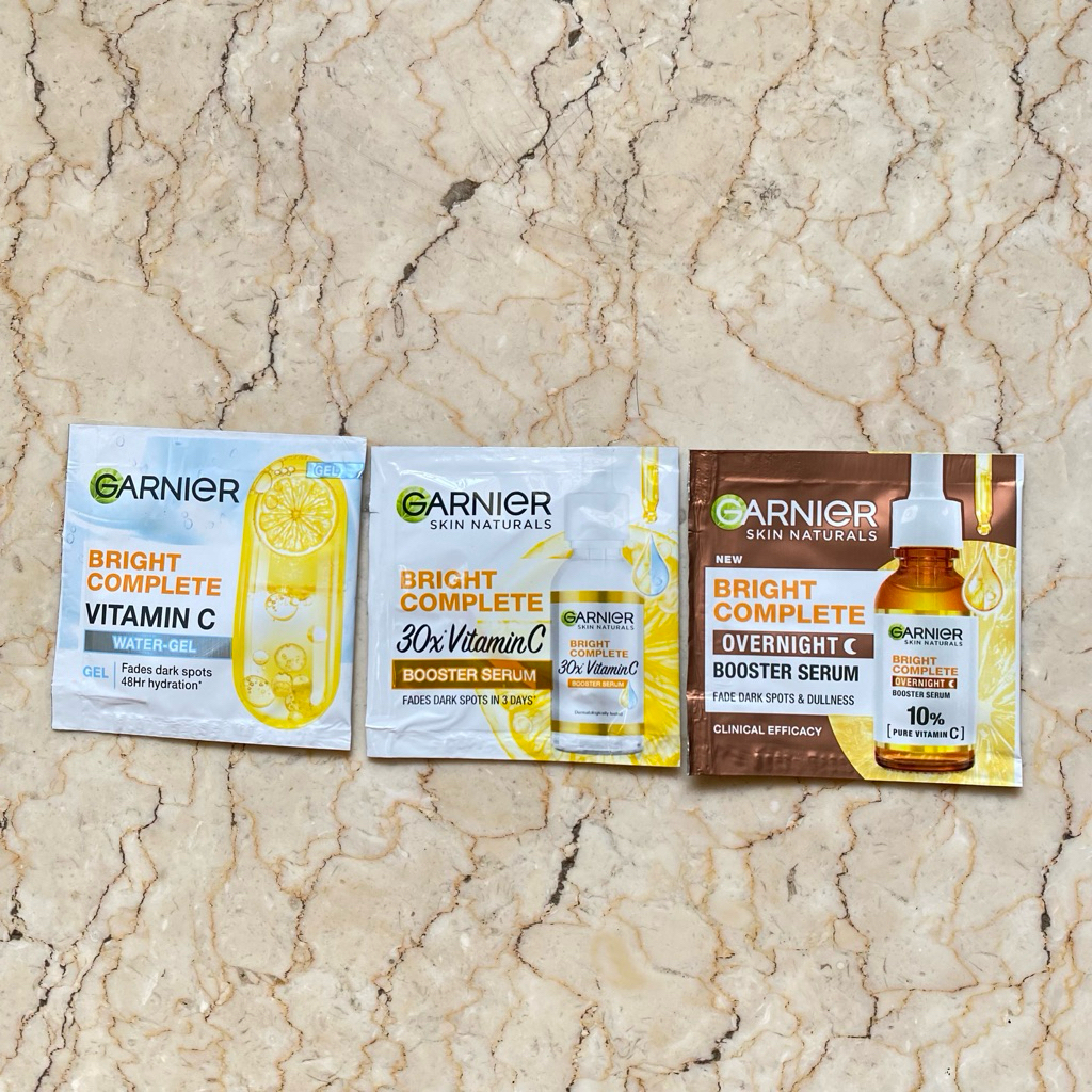 Jual Garnier bright complete 30x vitamin C overnight booster serum ...
