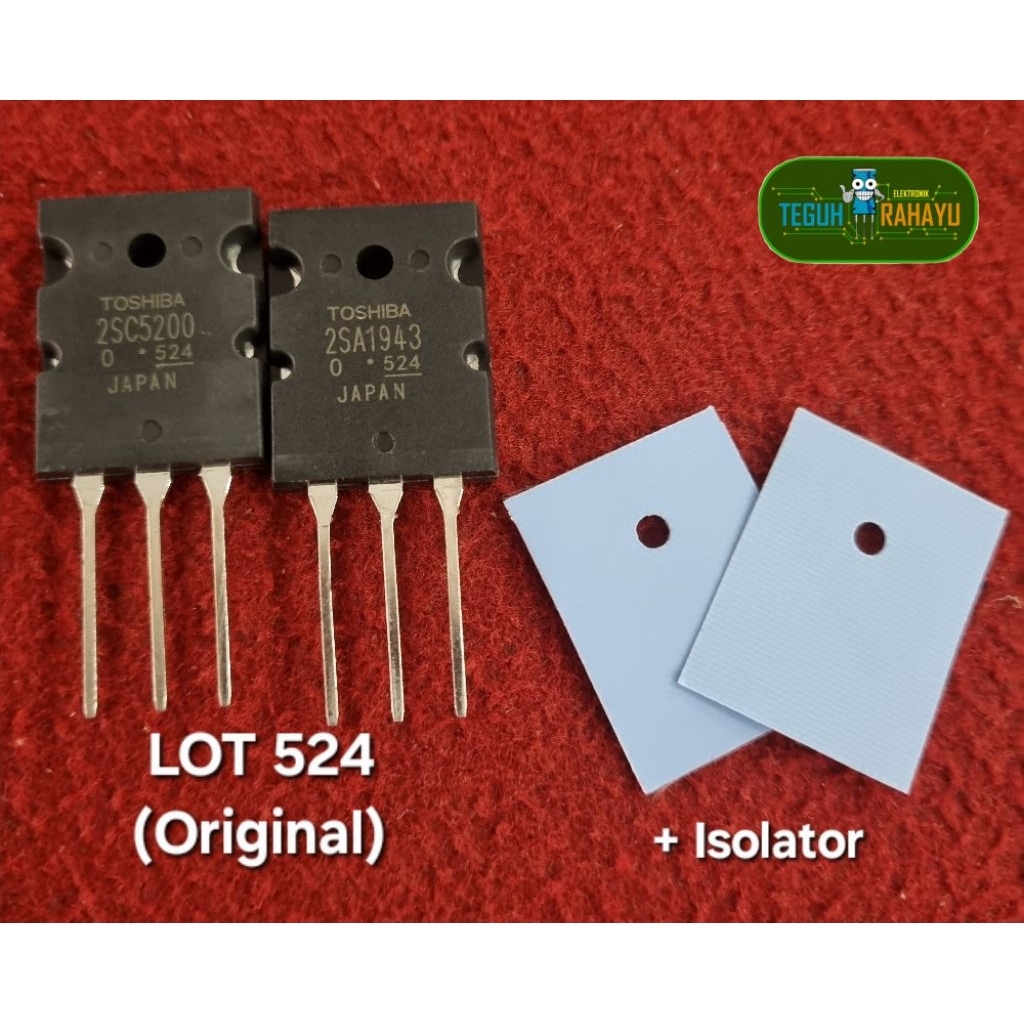 Jual Transistor Thosiba 2SA 1943 - 2SC 5200 LOT 524 JAPAN | Shopee ...