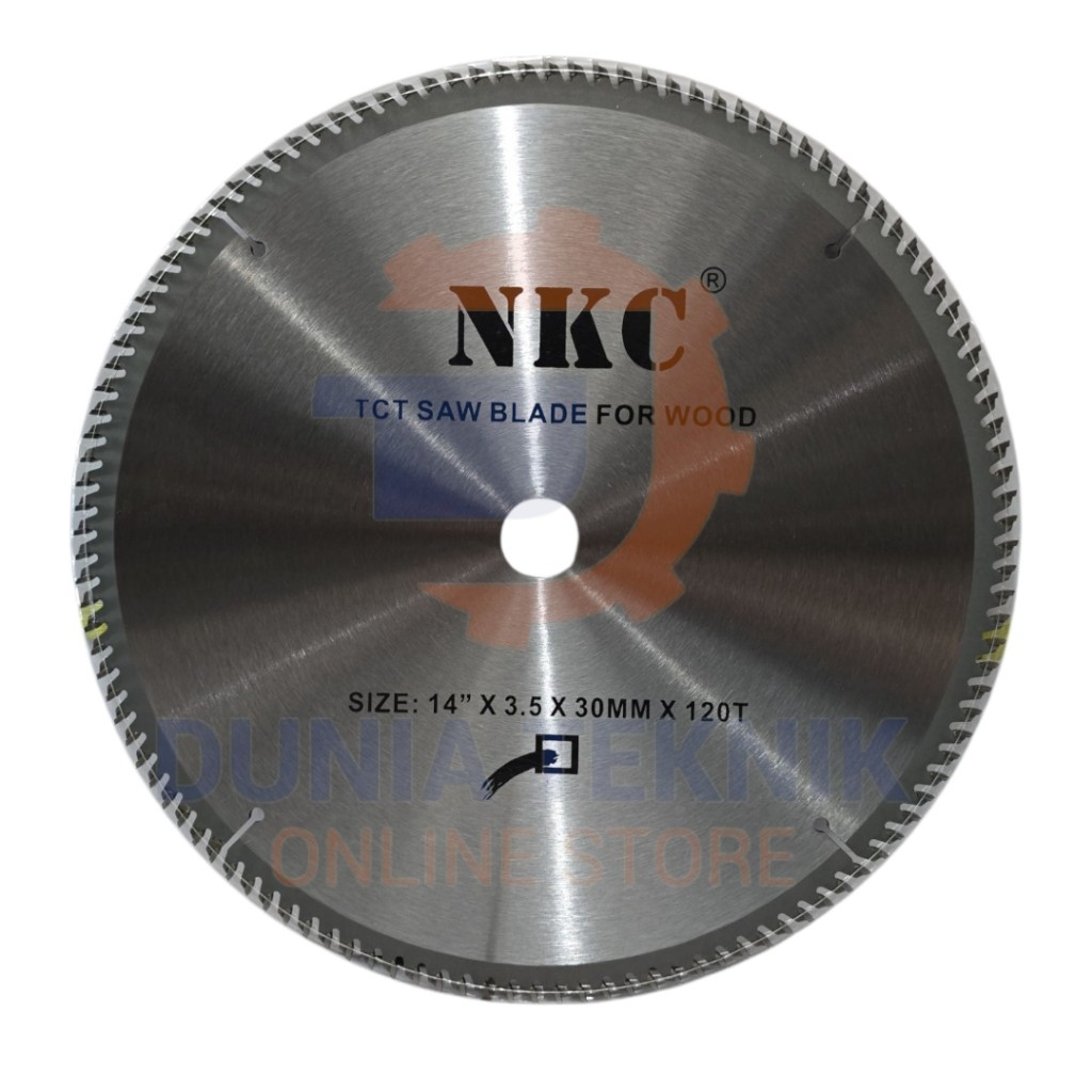 Jual NKC TCT circular saw blade 14 inch 350 mm x 120T x 30 mm Aluminium ...