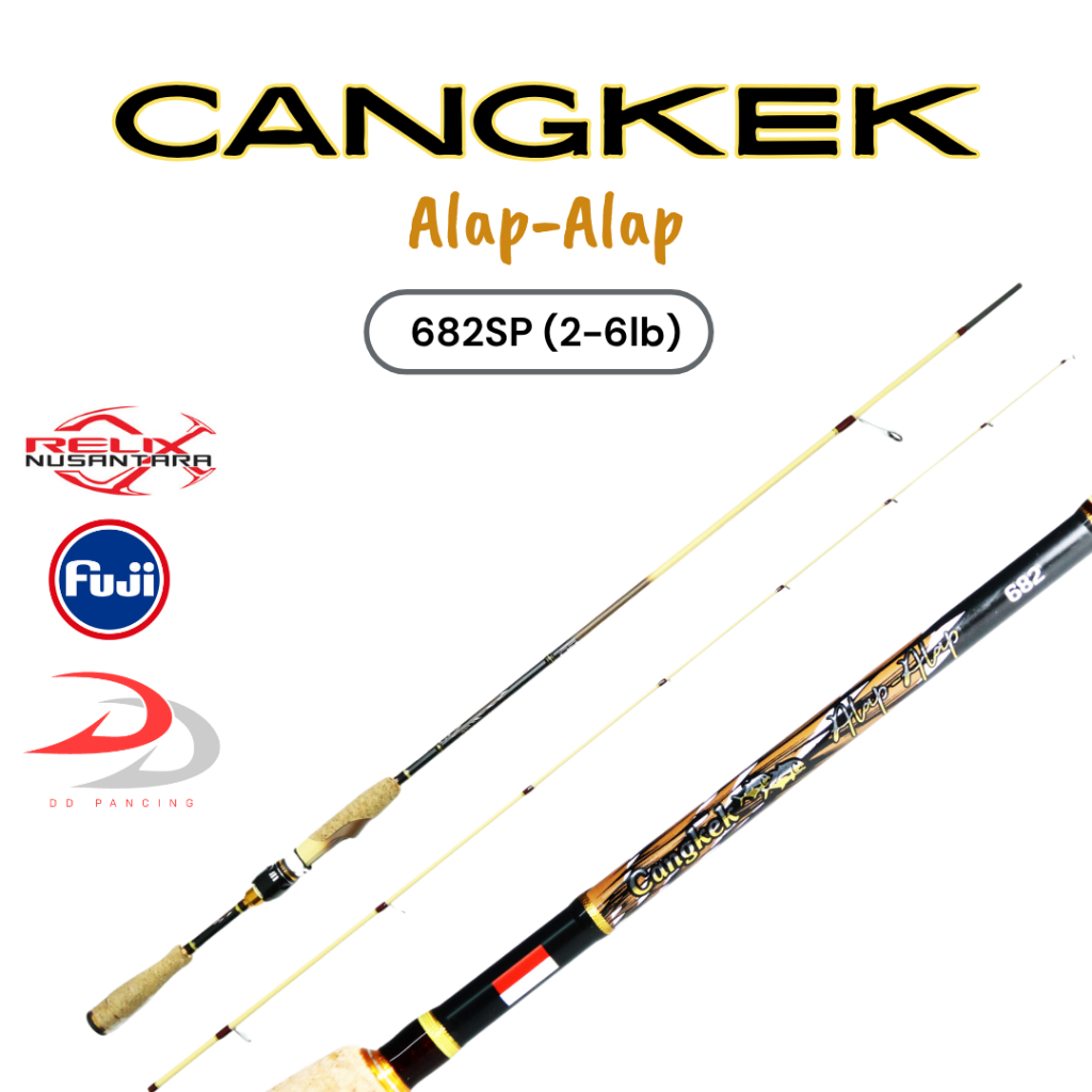 Jual Relix Nusantara Cangkek Alap Alap 682SP Joran Pancing Casting Spinning Ultralight | Shopee ...