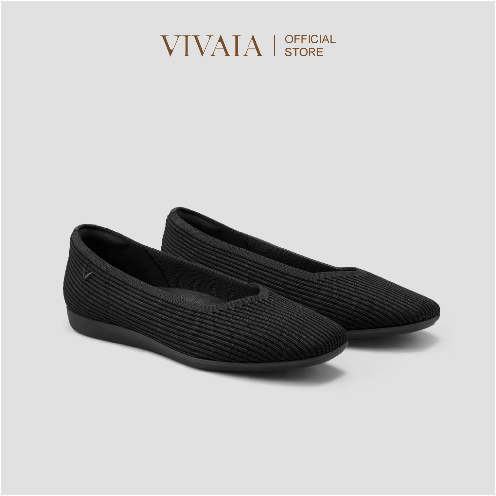 Jual Vivaia Sepatu Wanita Lightweight Square-Toe V-Cut Flats (Margot ...