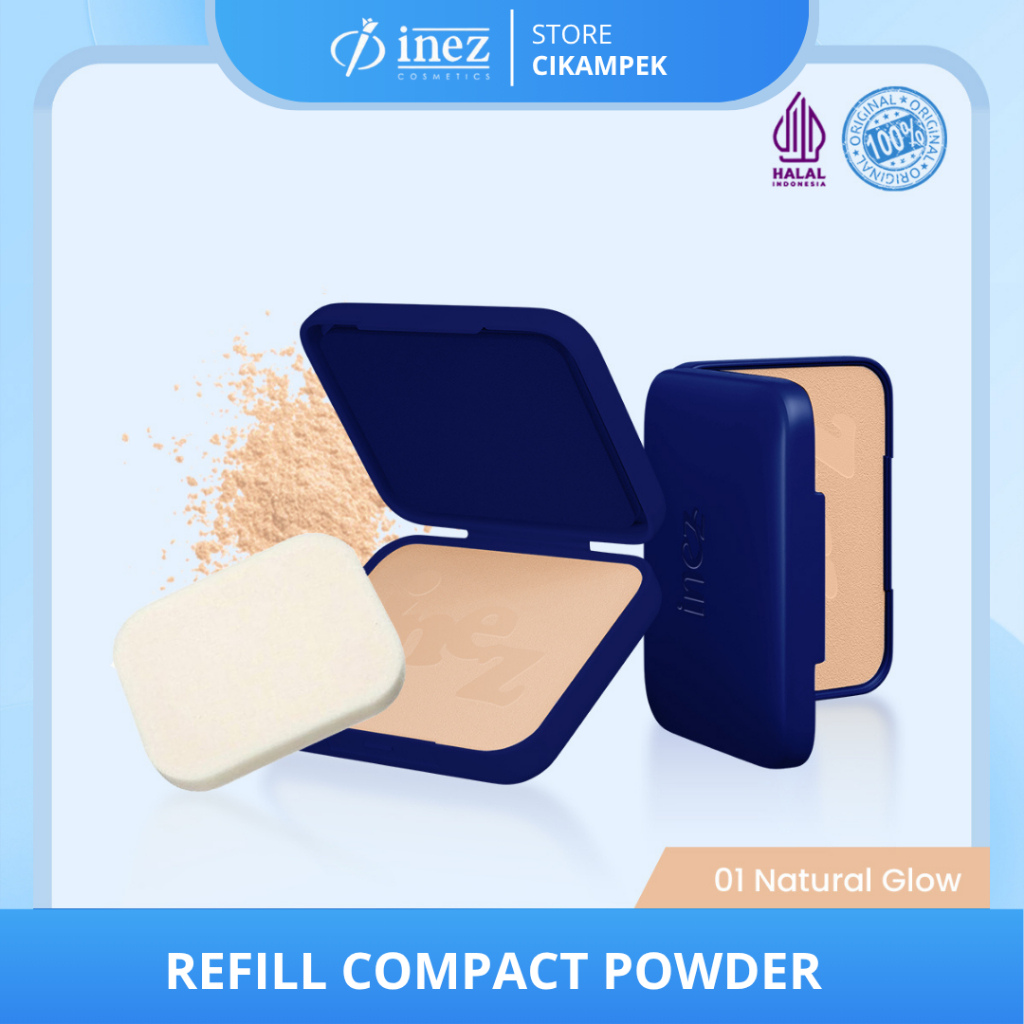Jual INEZ - Refill Color Contour Plus Compact Powder | Refill Bedak ...