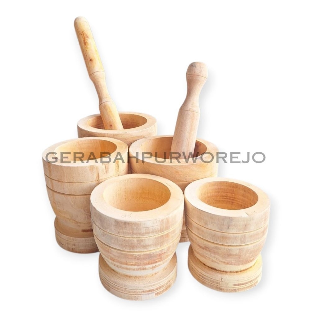 Jual Lumpang Kayu Berbagai Ukuran Lumpang Tradisional | Shopee Indonesia