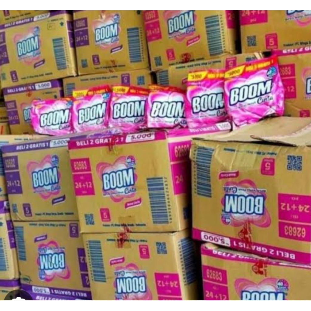 Jual BOOM CINTA 225gr (1 KARTON ISI 36 PCS) | Shopee Indonesia