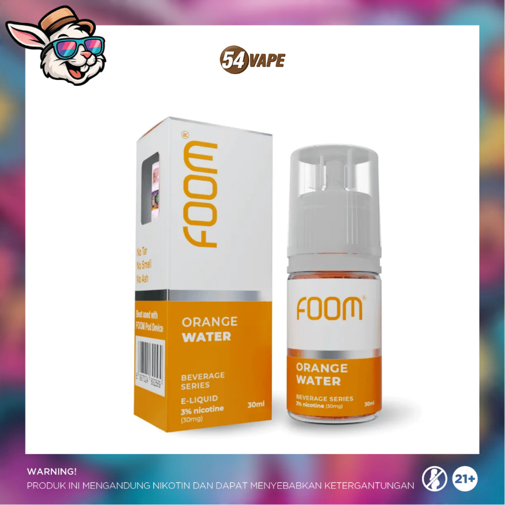 Jual FOOM Orange Water Beverage Series Saltnic 30ML | Shopee Indonesia