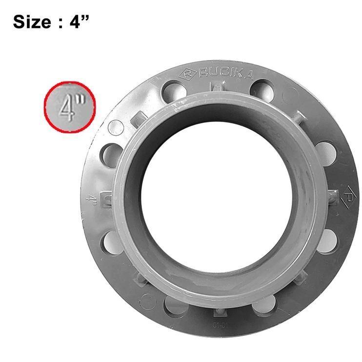 Jual RUCIKA FLANGE 4" INCH PVC FLENDES FLENG PLENG FLANGE SOCKET 4 DIM ...