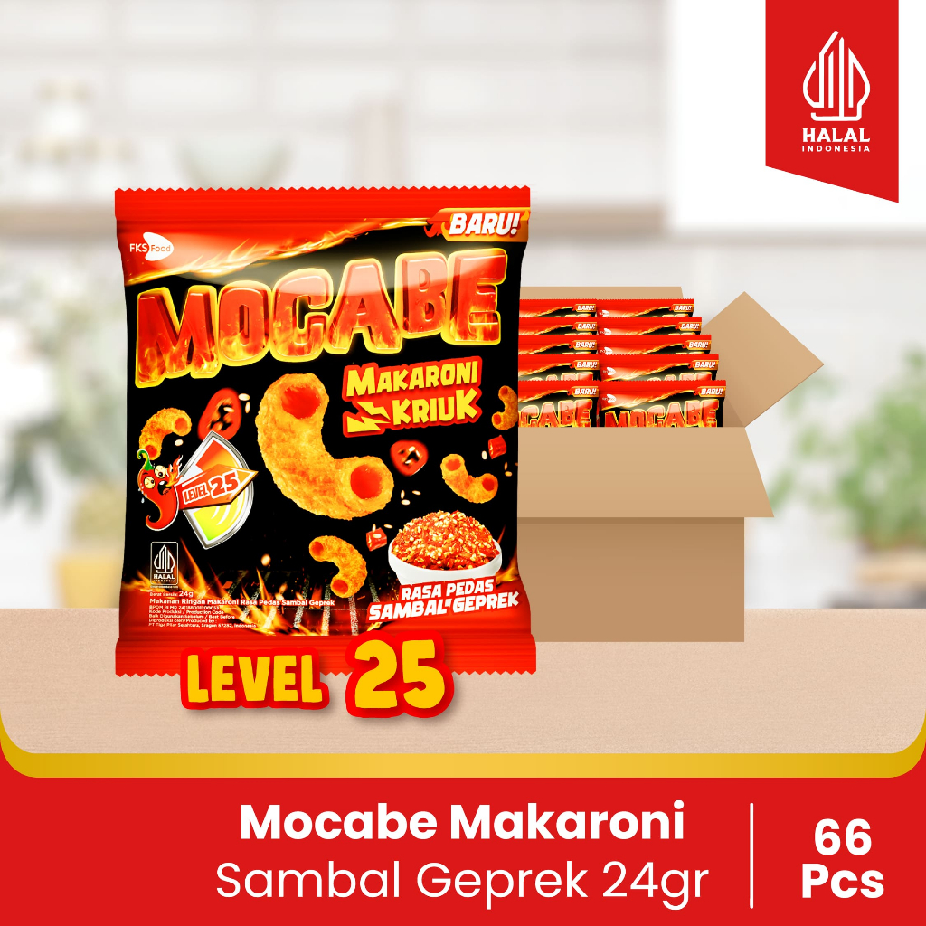 Jual Mocabe - Sambal Geprek - Small Pack - 1 Karton (6 renceng) - 60 ...
