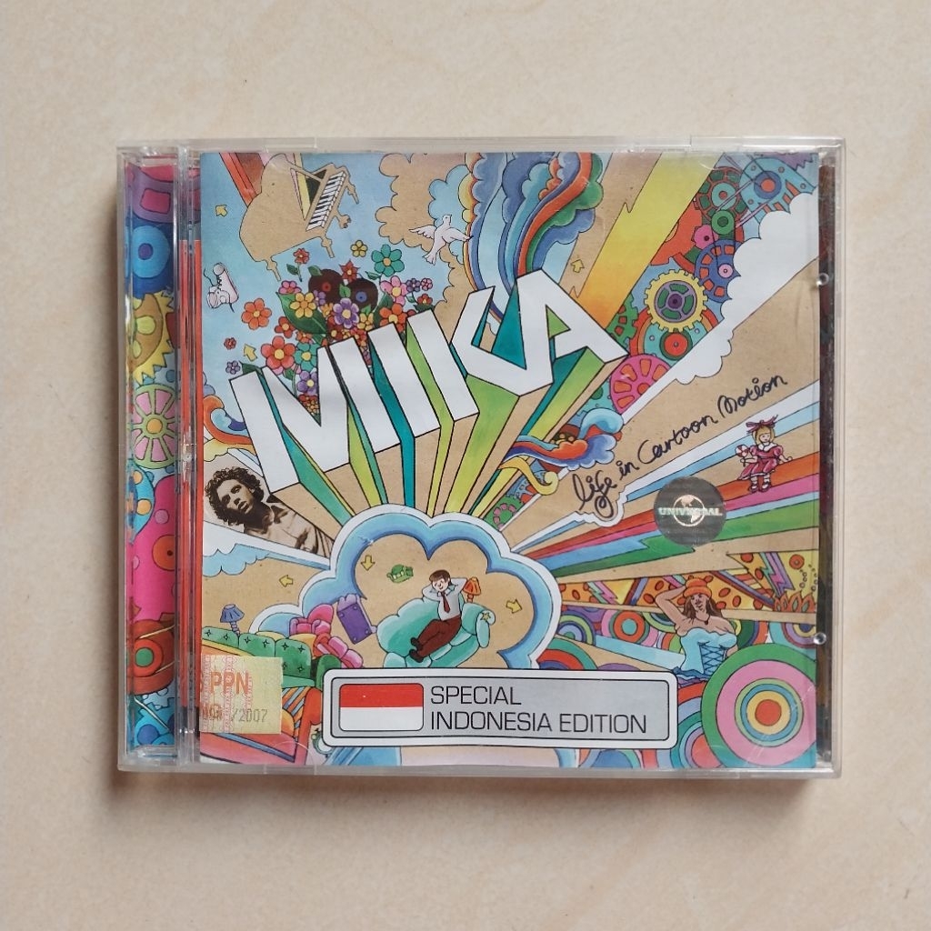 Jual CD MIKA ALBUM LIFE IN CARTOON MOTION | Shopee Indonesia