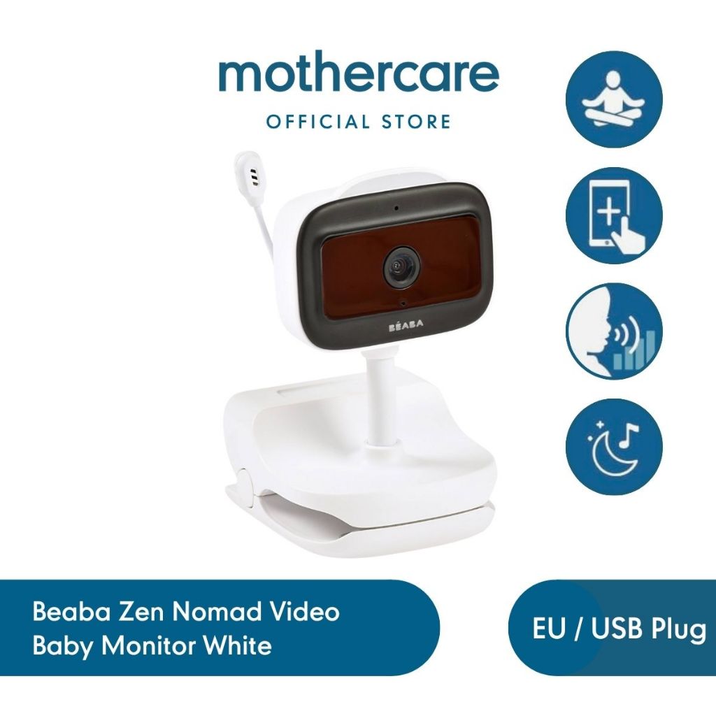 Jual Beaba Zen Nomad Video Baby Monitor White - Kamera Monitor Bayi ...