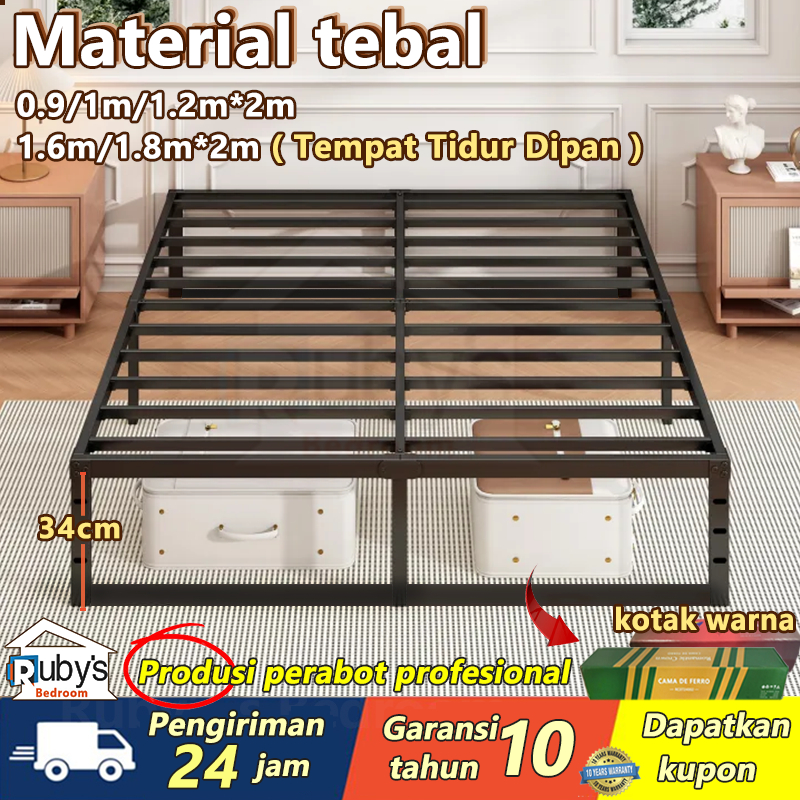 Jual Garansi lima tahunRanjang Besi Tempat Tidur Dipan Besi 160x200 ...