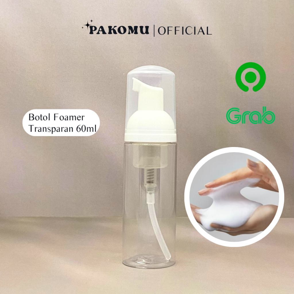 Jual Botol Foam Busa Bening 60ml | Shopee Indonesia