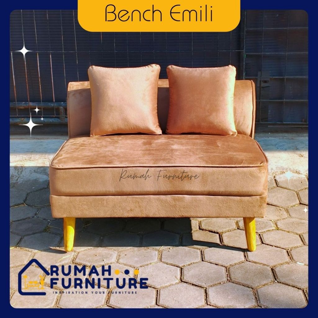 Jual Bench Sandaran Emili / Sofa Bench / Stool/ bench Modern / Sofa ...