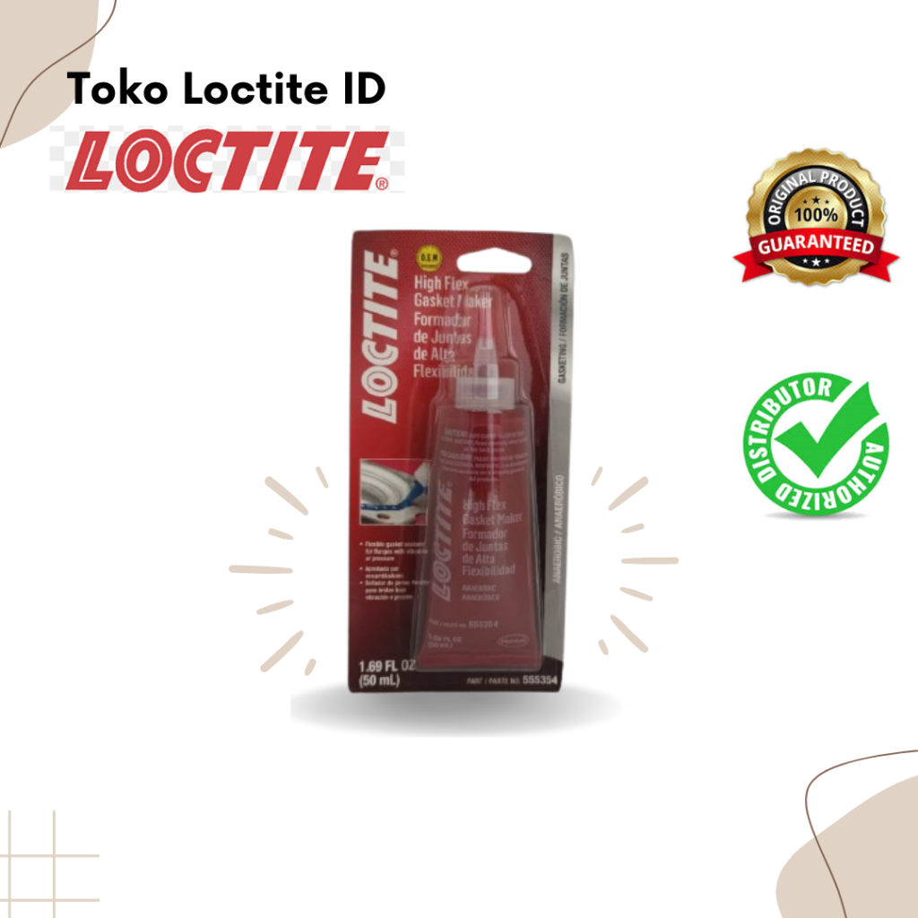 Jual LOCTITE HIGH FLEX GASKET MAKER (50 ml) | Shopee Indonesia