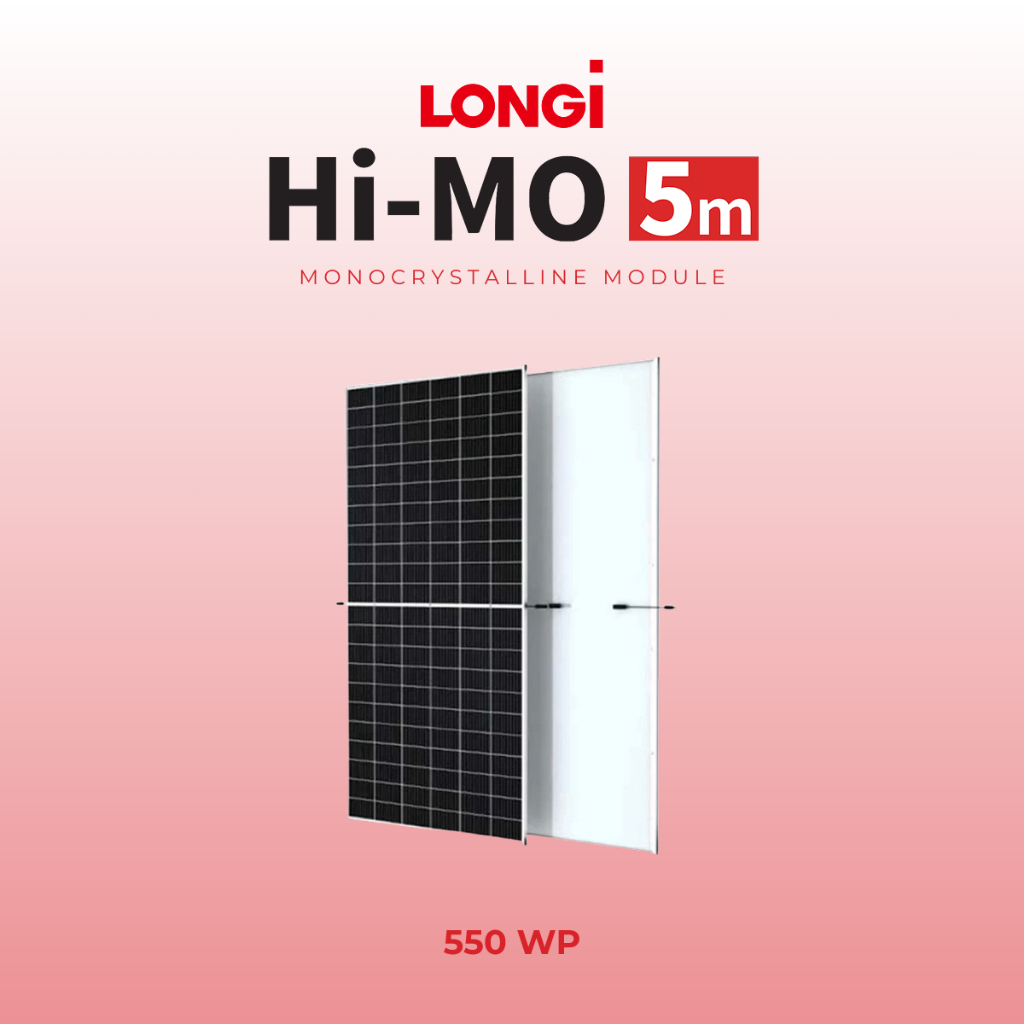 Jual Panel Surya | LONGI HiMO-5M LR5-72HPH 550 WP | Monocrystalline ...
