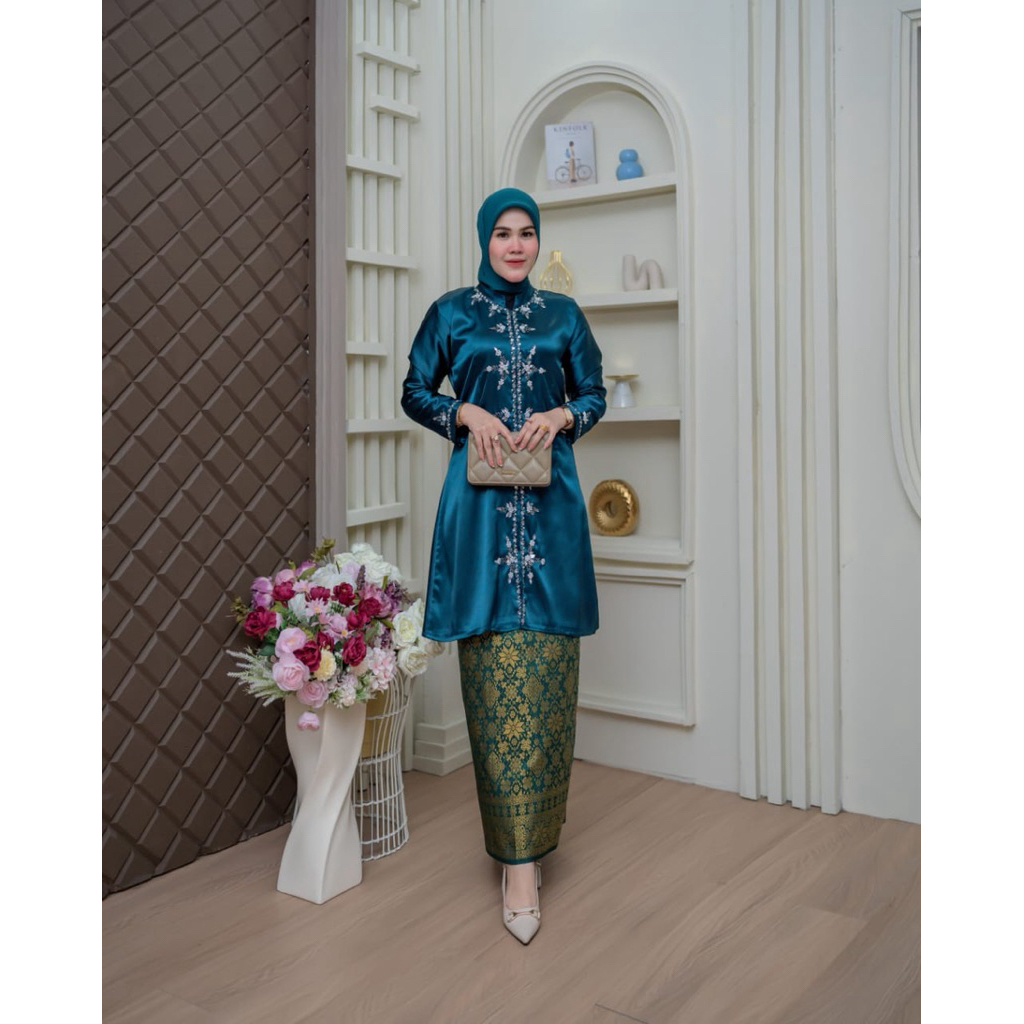 Jual (Realpict) Kebaya Baju Kurung Payet AL - Kebaya Baju Kurung modern ...