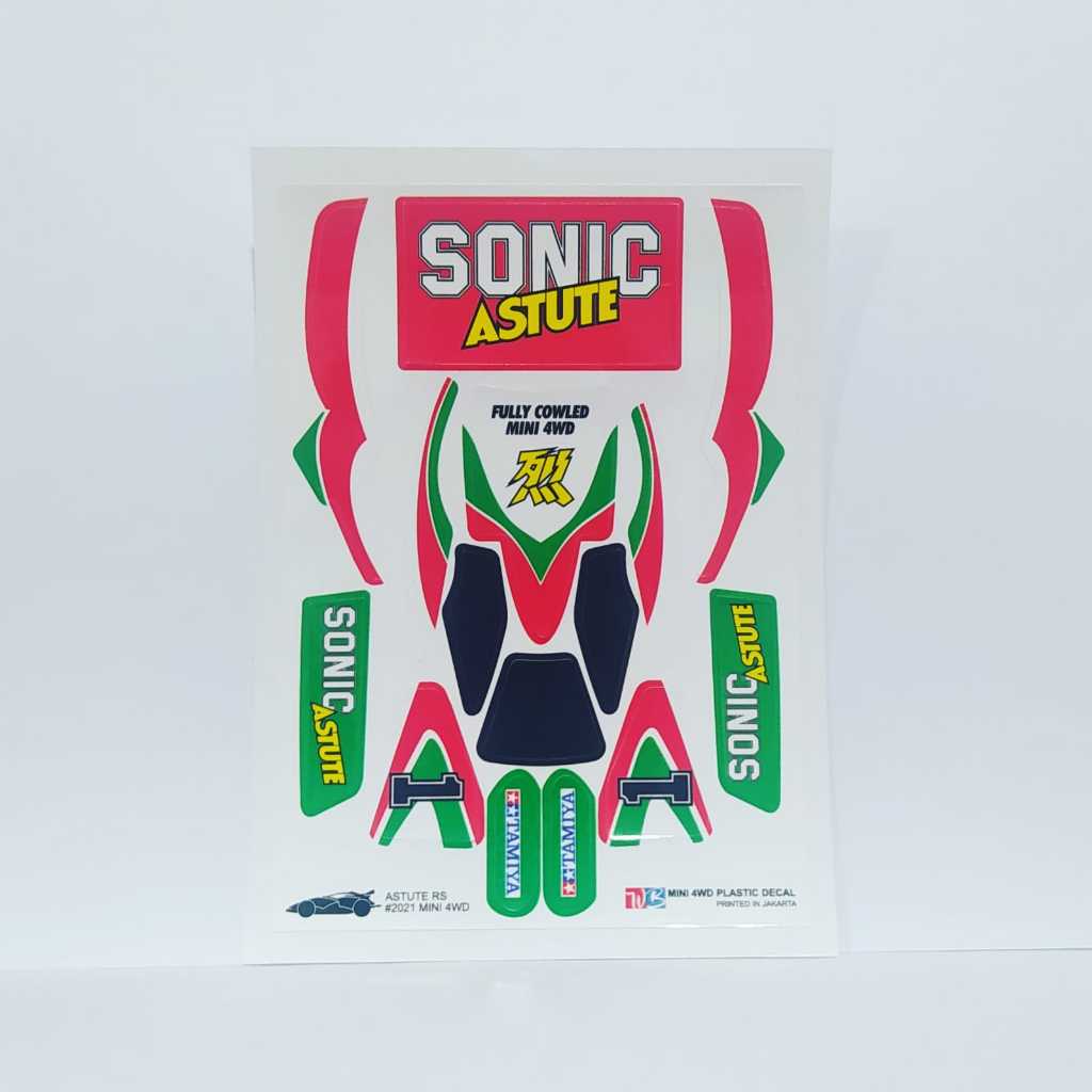 Jual Stiker Astute - Sonic - Body Putih - Vinnyl Lam. Doft | Shopee ...