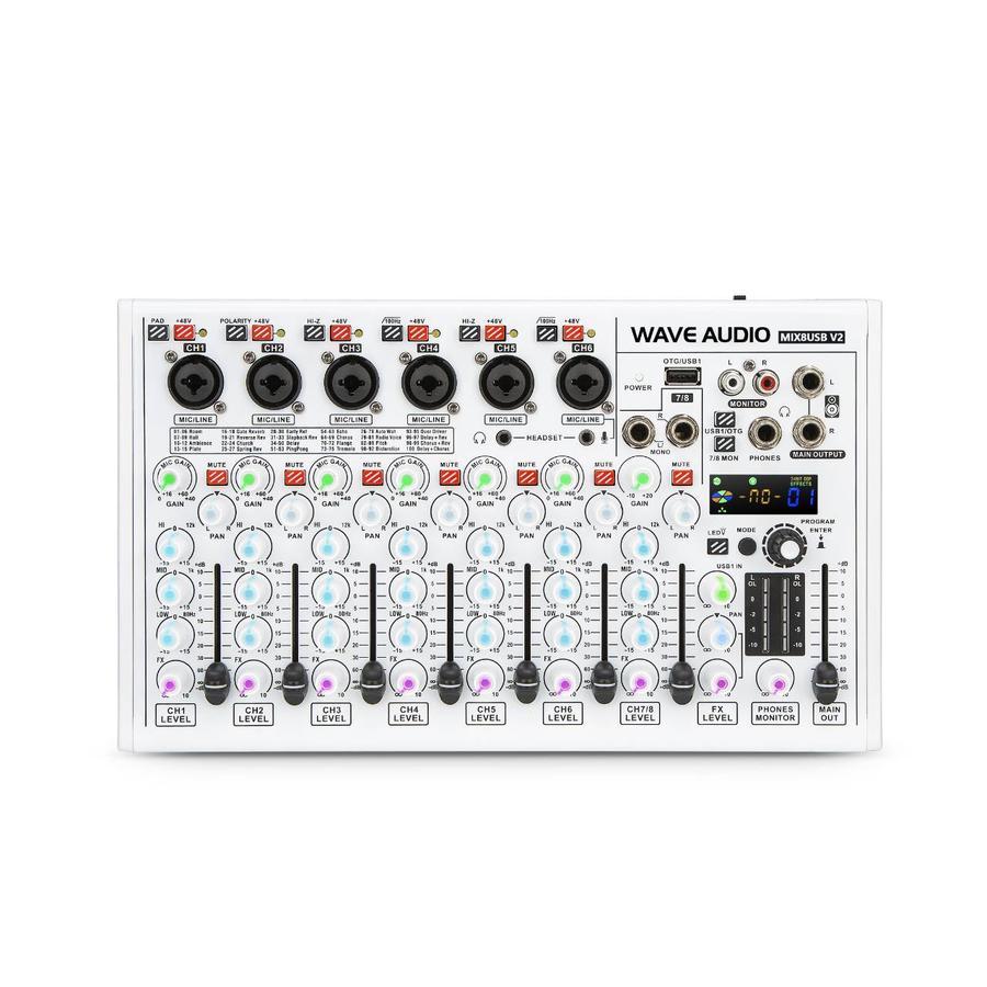Jual WAVE MIX8USB v2 mini mixer personal monitor audio soundcard ...