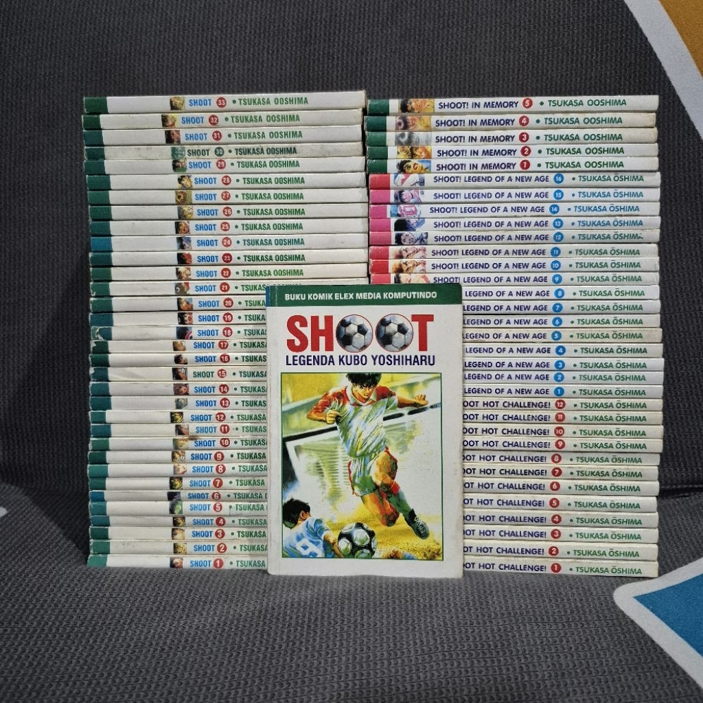 Jual Paket Lengkap 67 Komik SHOOT KUBO MEMORY HOT CHALLENGE LEGEND OF A ...