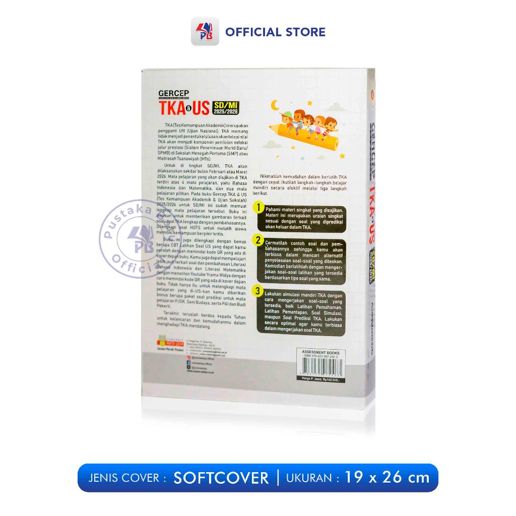 Jual Buku TKA SD 2025/2026 : Gercep TKA & US SD/MI 2025/2026 Edisi ...