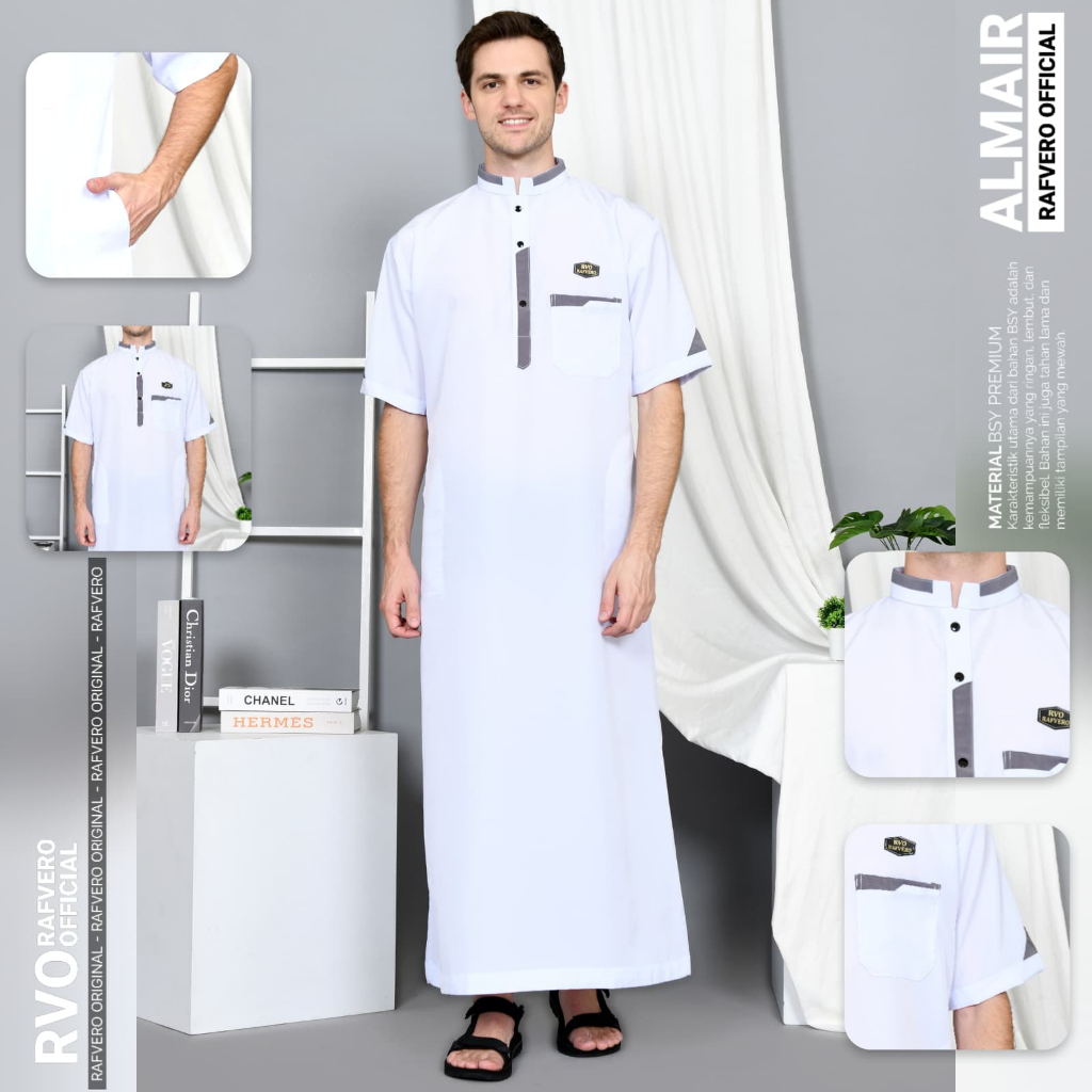Jual Gamis Pria Almair - Jubah Pria - Gamis Pakistan - Original RAFVERO ...
