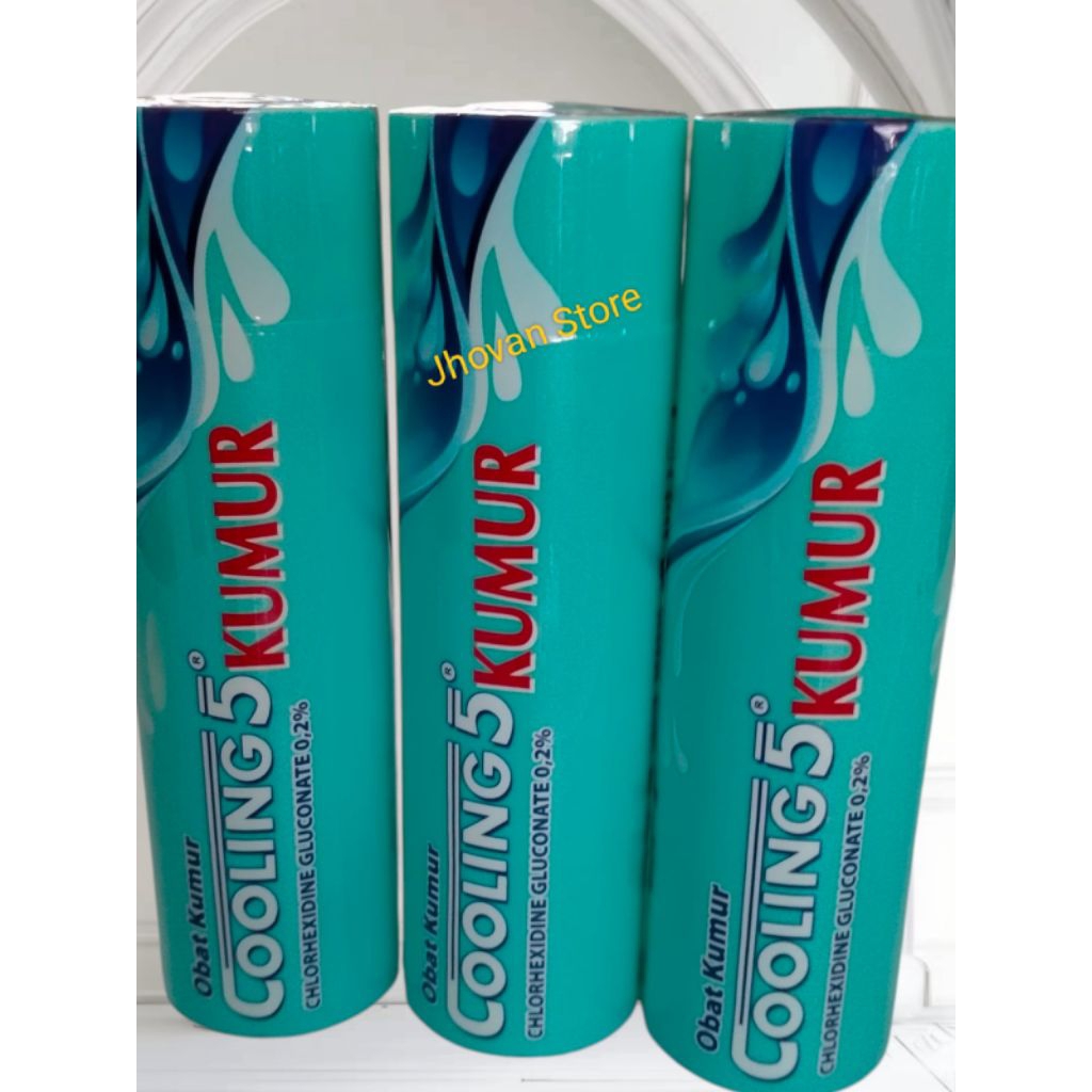 Jual COOLING 5 Obat kumur 180 ml ~ Sebagai Antiseptik, menggobati ...