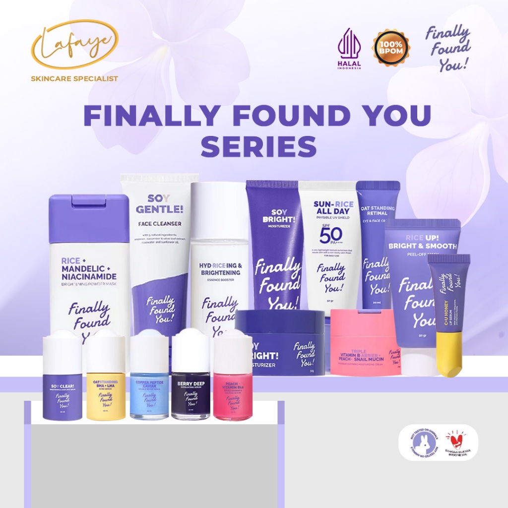 Jual Finally Found You FFY Essence Serum Sunscreen Face Cleanser Snail ...