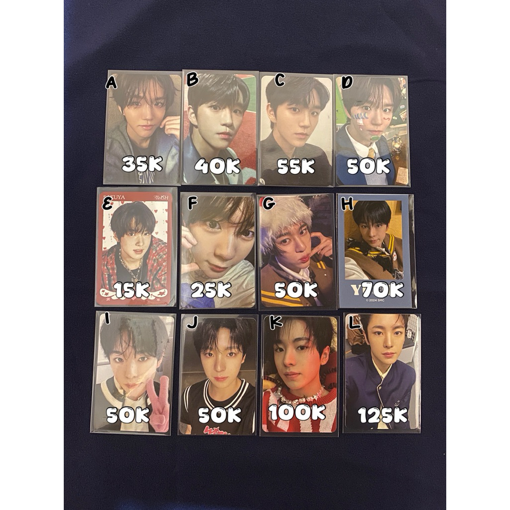Jual [ready] photocard nct wish poppop jaehee yushi sakuya sion ryo | Shopee Indonesia