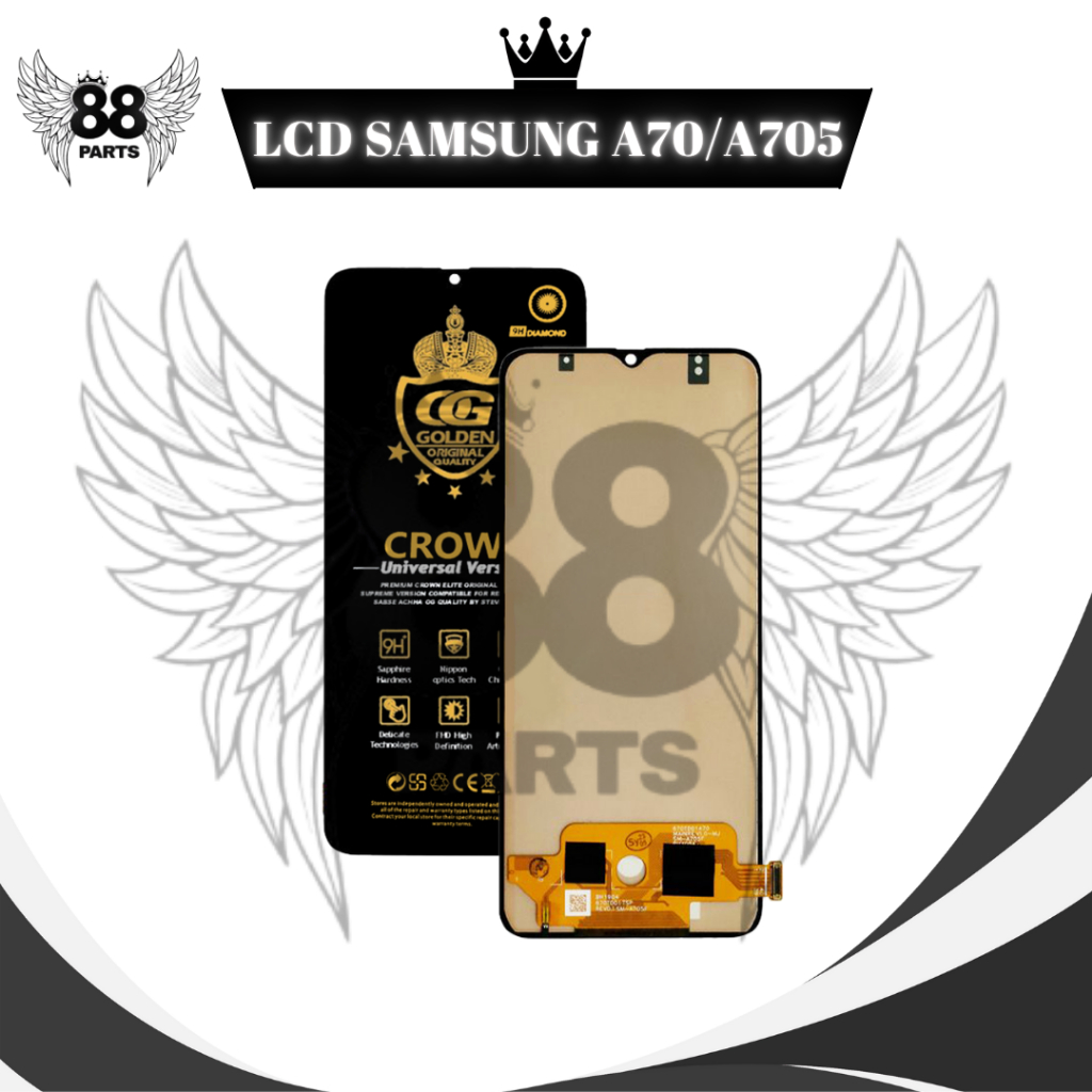 Jual LCD TOUCHSCREEN FULLSET COMPLETE Samsung A70 A705 ORIGINAL ...