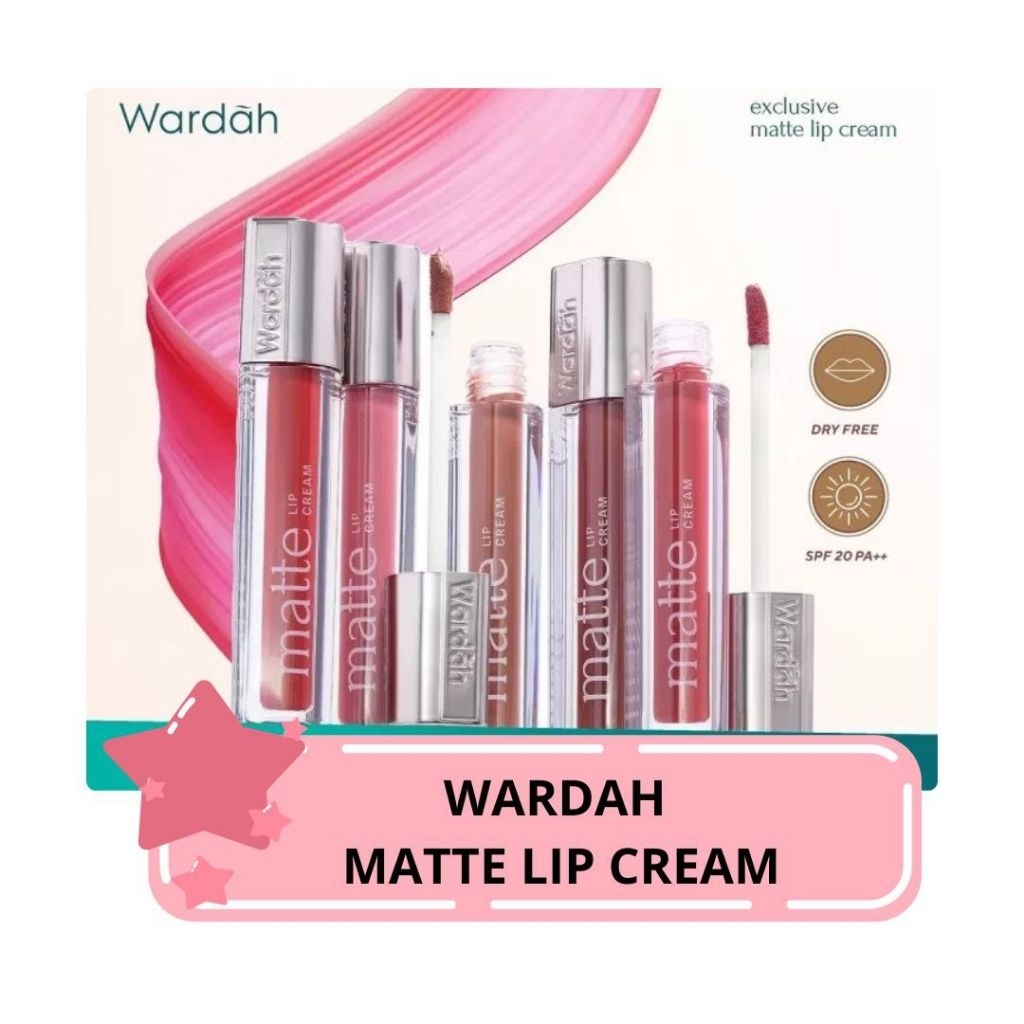 Jual Wardah Exclusive Matte Lipcream | Shopee Indonesia