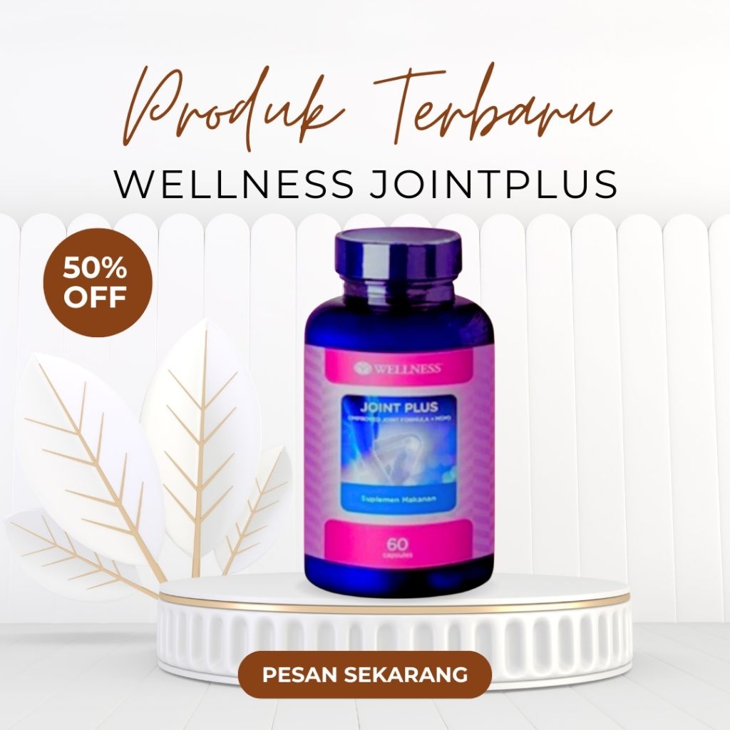 Jual WELLNESS JOINT PLUS ISI 60 KAPSUL ORIGINAL 100% OBAT NYERI SENDI ...